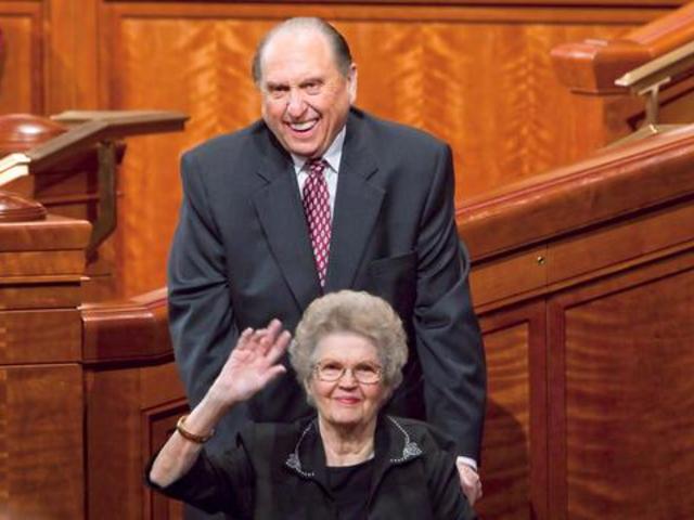 Falece Frances J. Monson, esposa do Presidente Thomas S. Monson